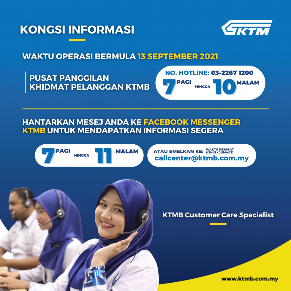 Contact KTMB - ETS Ticket Online